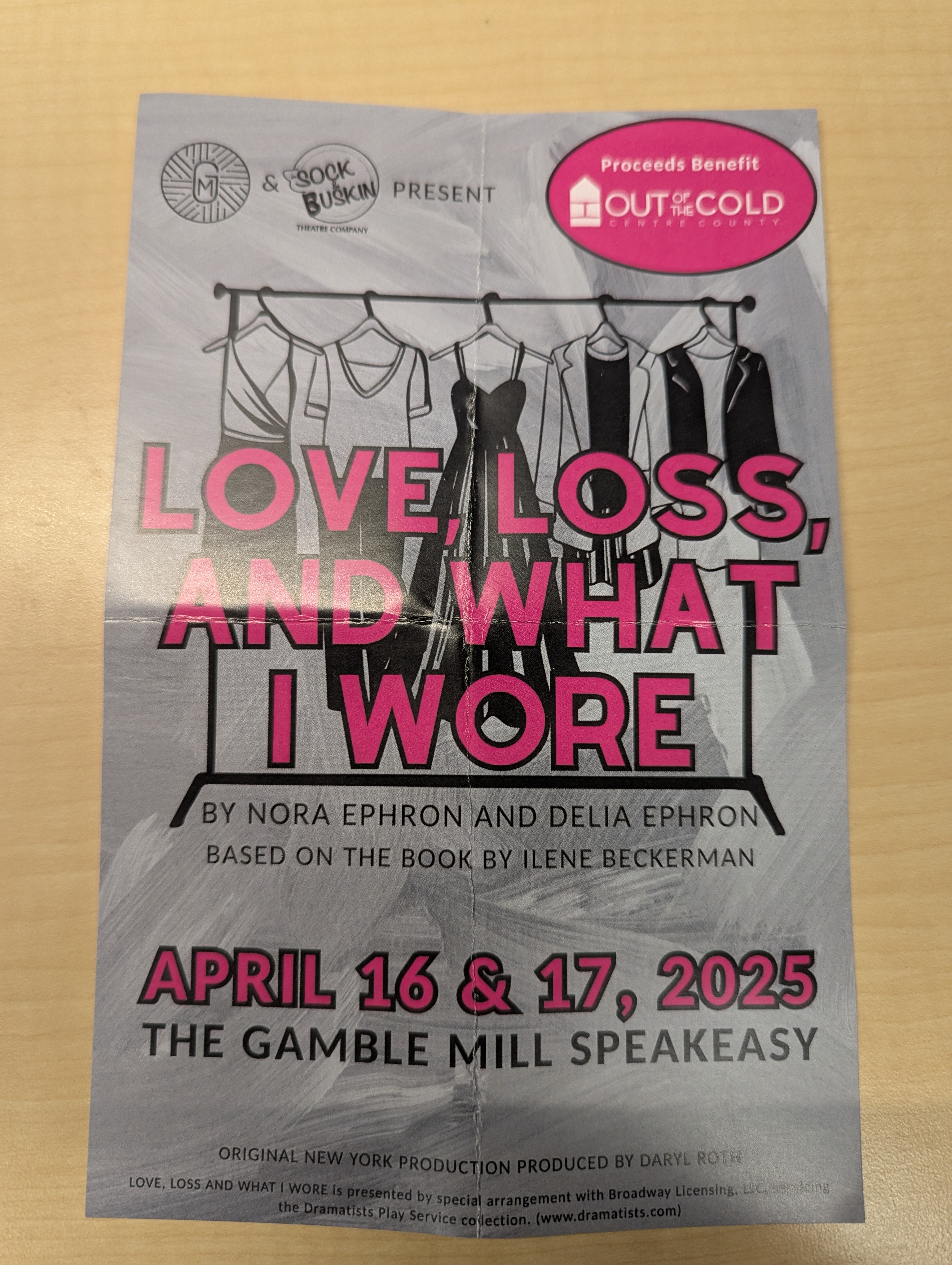 Nora and Delia Ephron’s Love, Loss, and What I Wore—17 Apr. 2025 ...